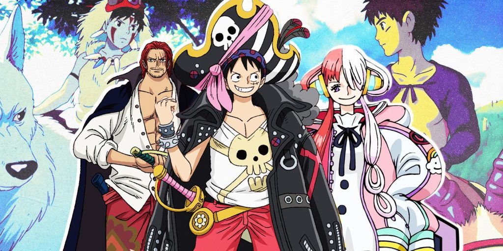 One Piece Film: Red Beats Studio Ghibli's Princess Mononoke on All-Time ...