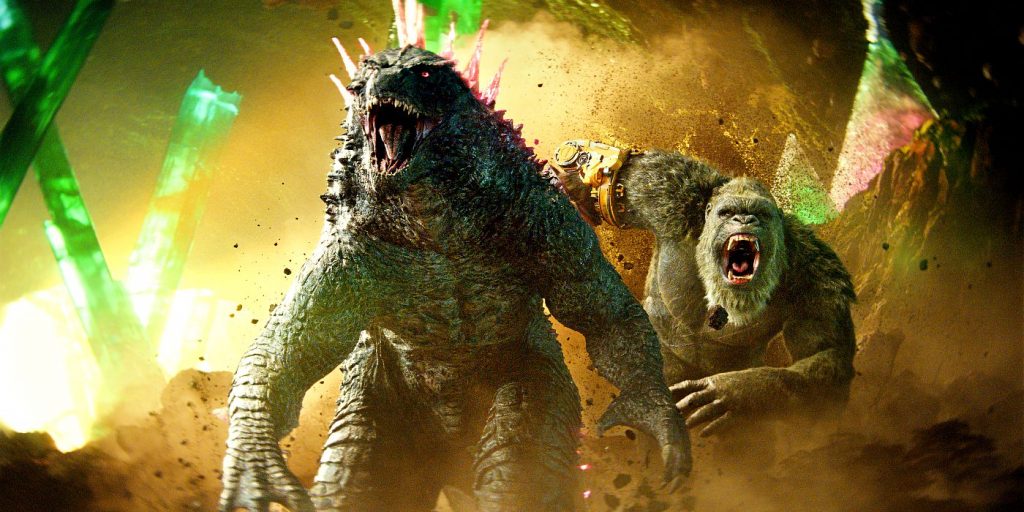 Kong Rides Godzilla in New Sneak Peek at Godzilla x Kong: The New Empire